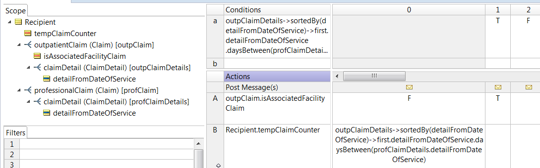 Corticon Rule Response Is Inconsistent And Toggles Between True And False When Using Sortedby 4661