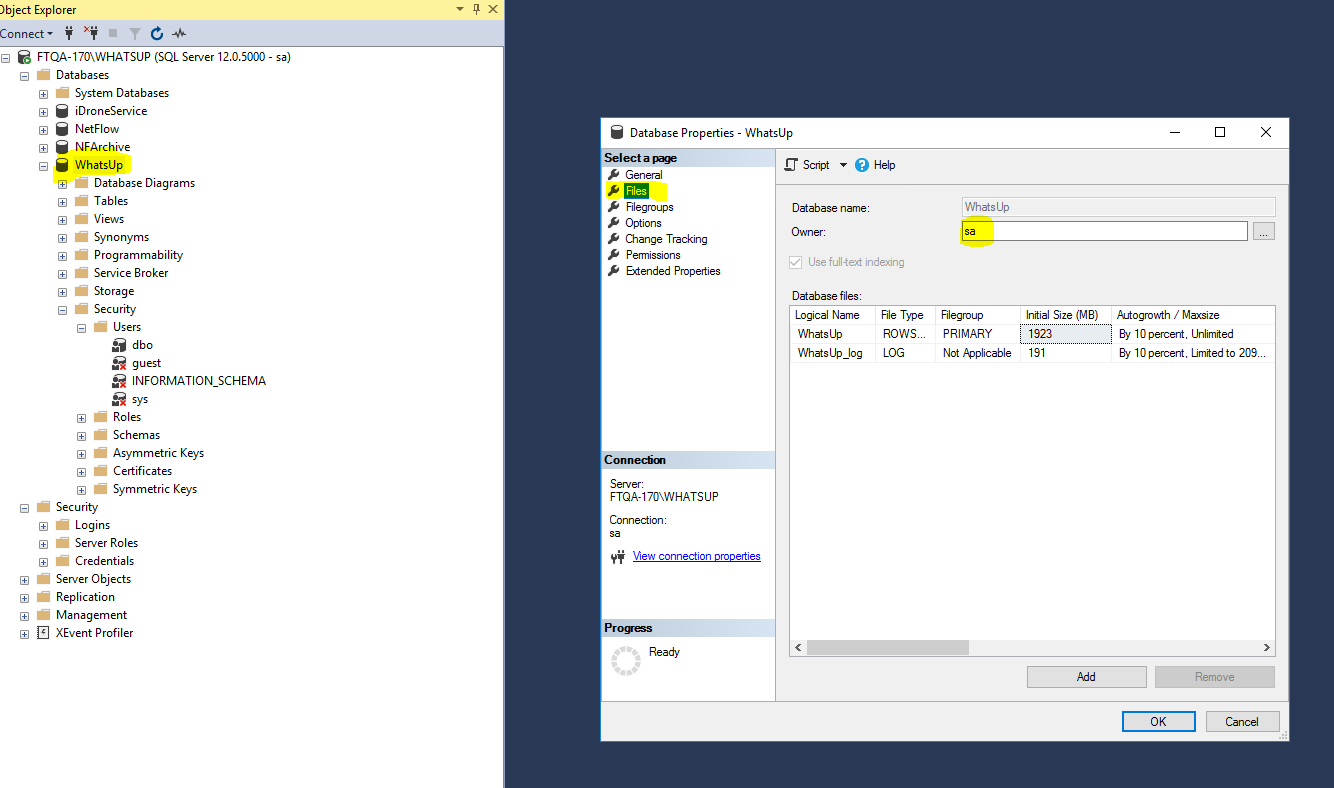 When The Import Of The Databases Completes On The Management Console We Get A Schema Mismatch
