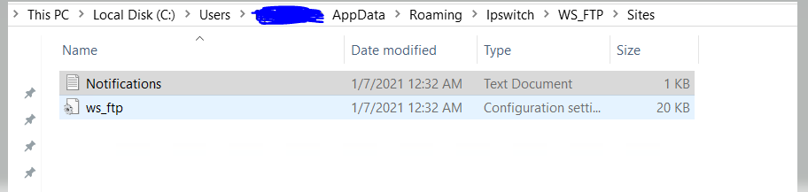 Export Email Notifications in WSFTP PRO - Progress Community