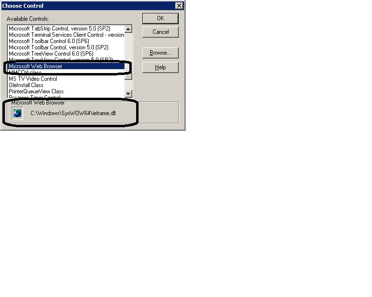 How to load an iframe into an OCX control implementing a web browser. - Progress Community