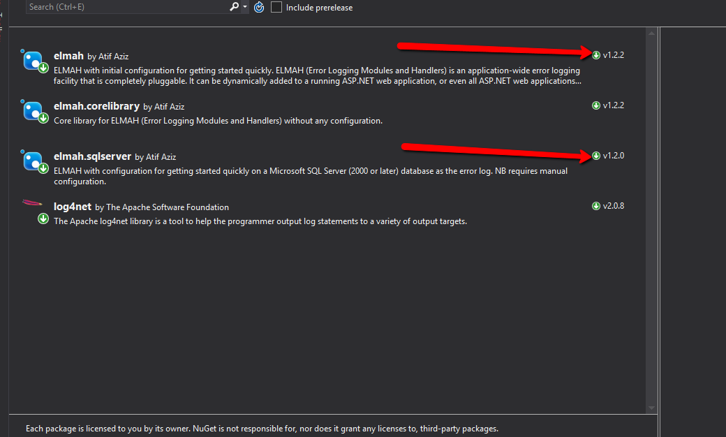 An error is present when downloading error log from ELMAH caused by ELMAH API - Progress Community