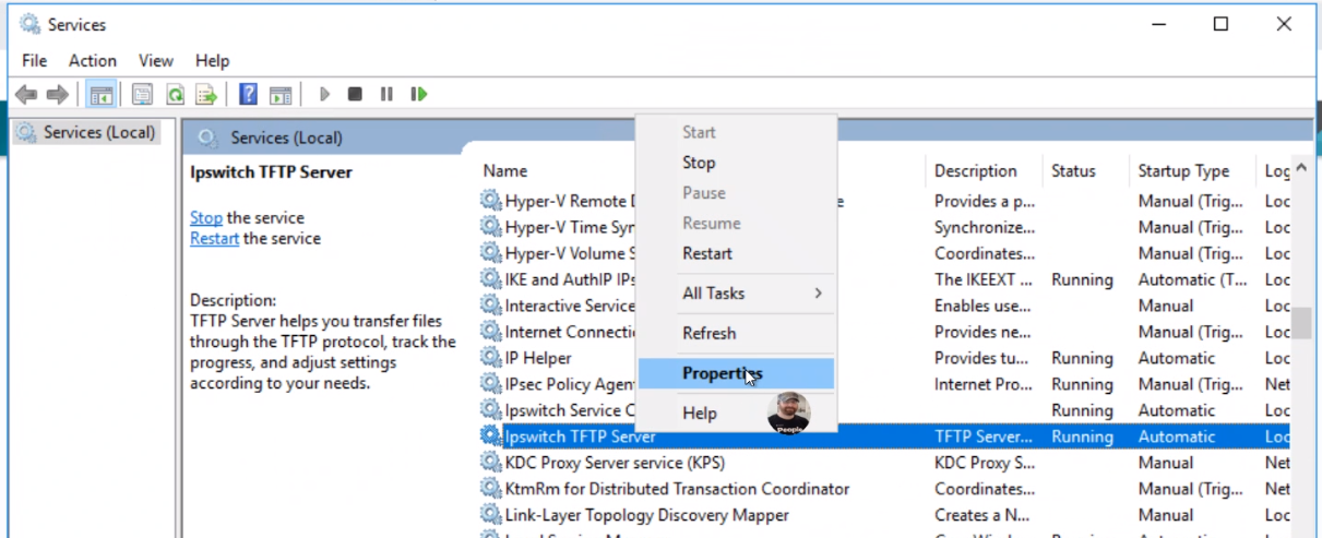 Need to disable the "Ipswitch TFTP Server" - Progress Community
