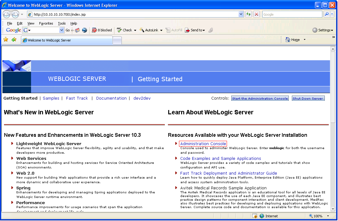 Corticon Server 5.x sample EAR Installation on Oracle WebLogic 10.3 - Progress Community