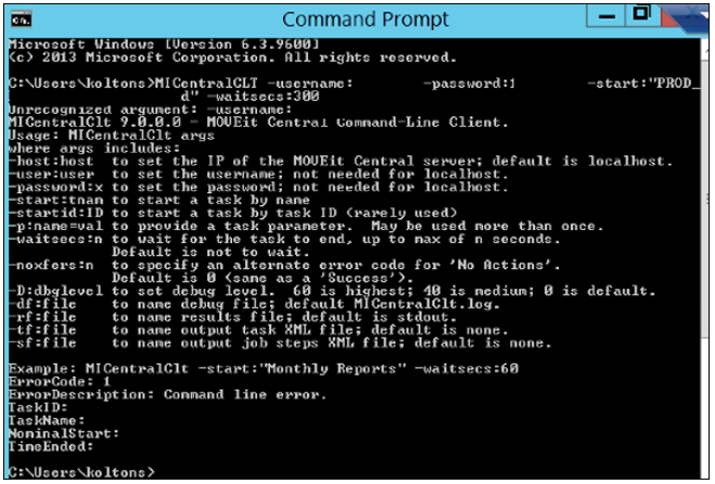 Moveit Automaton Micentralclt Command Fails After Upgrade Error Code 1 Progress Community