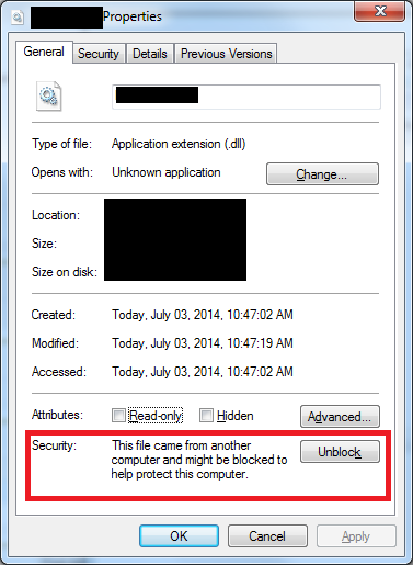 .NET assembly in local assemblies directory fails to load on specific machines, works fine on ...