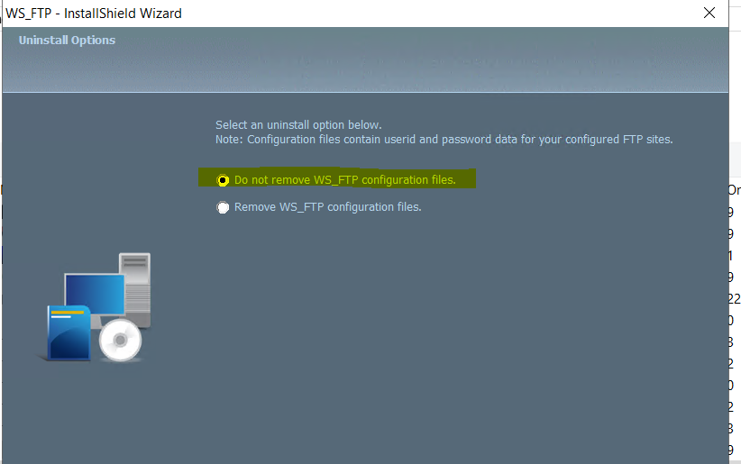 Wsftp Professional Uninstall Guide Progress Community