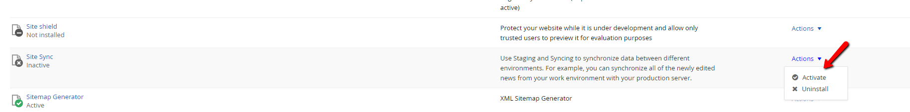 Sitesync The Server Returned Unexpected Status Code