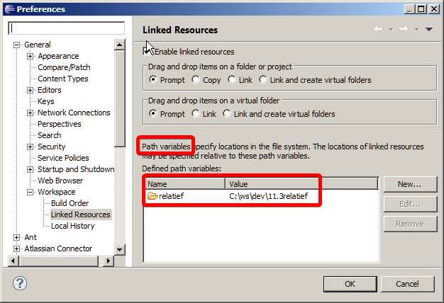 Unable To Use Path Variables In The Propath Of An Openedge Project In Pdsoe Progress Community