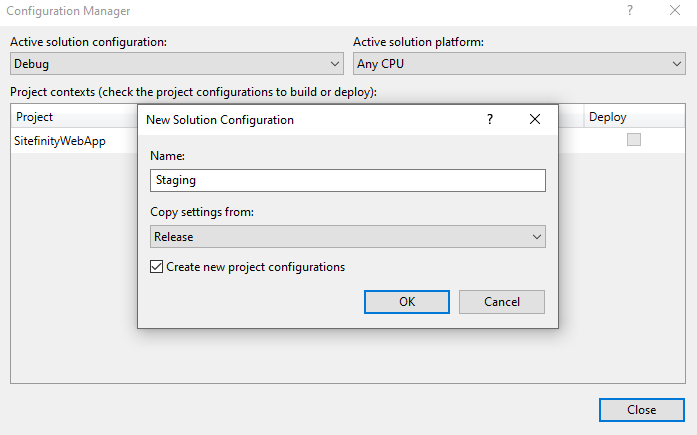 Cloud: Sitefinity configuration transformations between environments - Progress Community