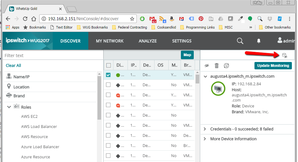 Device disappears after discovery due to the Hidden Devices option ...