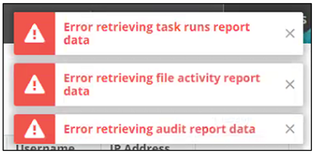 Moveit Automation Web Admin Error Error Retrieving Task Runs Report Data Progress Community