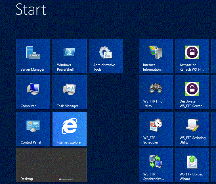 How to Install or Activate WS_FTP Server on Windows 2012 - Progress ...